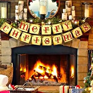 Holiday | Vintage Style Merry Christmas Banner | Poshmark